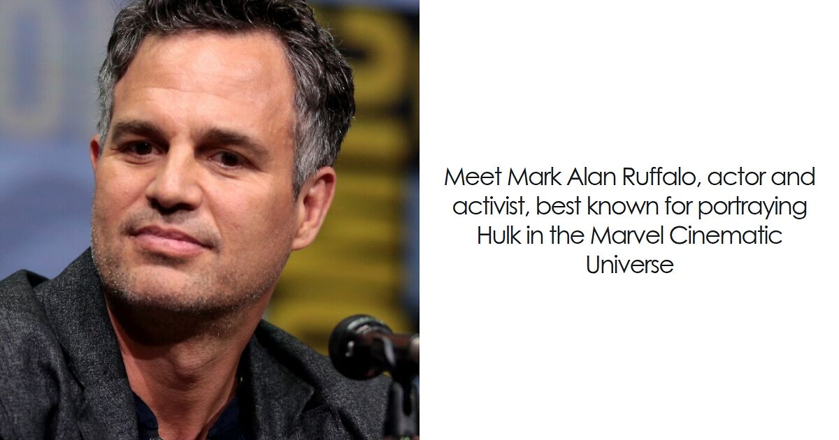 Mark Ruffalo: Bio And Career Highlights | Bored Panda