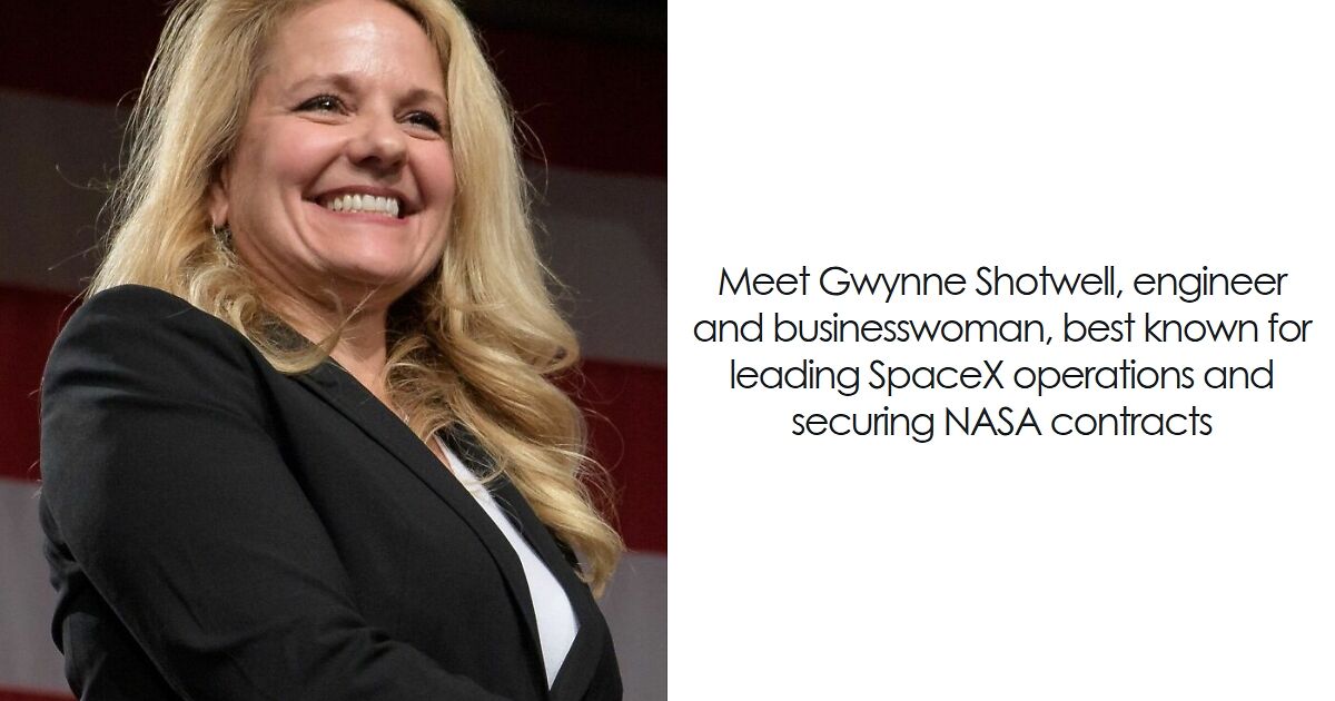Gwynne Shotwell: Bio And Career Highlights | Bored Panda