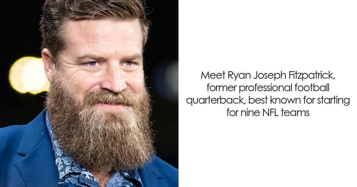 Ryan Fitzpatrick: Bio And Career Highlights | Bored Panda