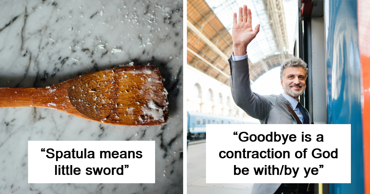 45 Word Origins So Cool, You Might Want To Become An Etymology Nerd Too | Bored Panda