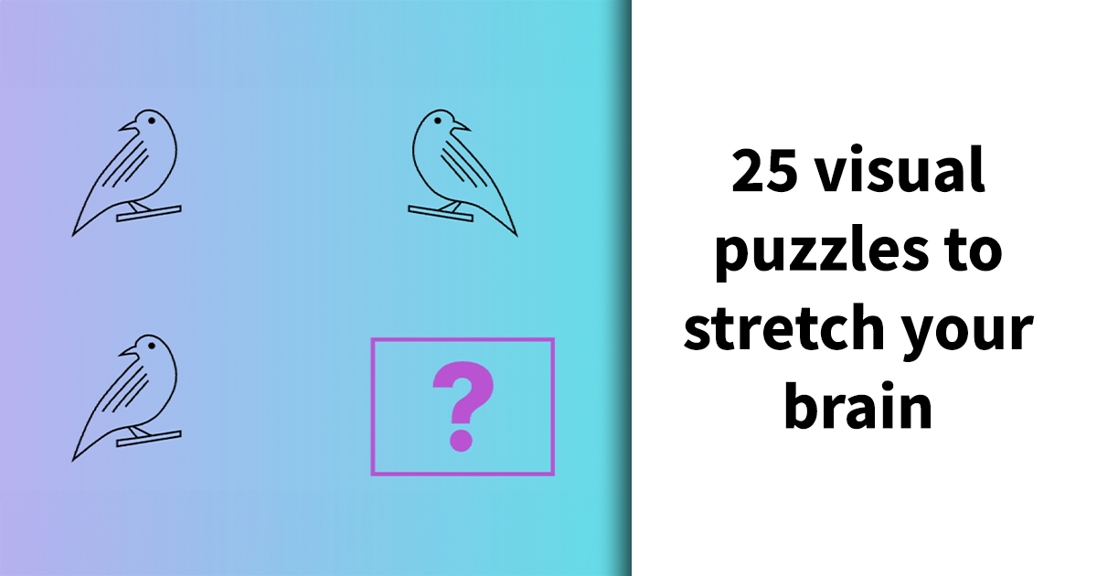25 Satisfying IQ Puzzles That’ll Make Your Brain Feel Amazing | Bored Panda