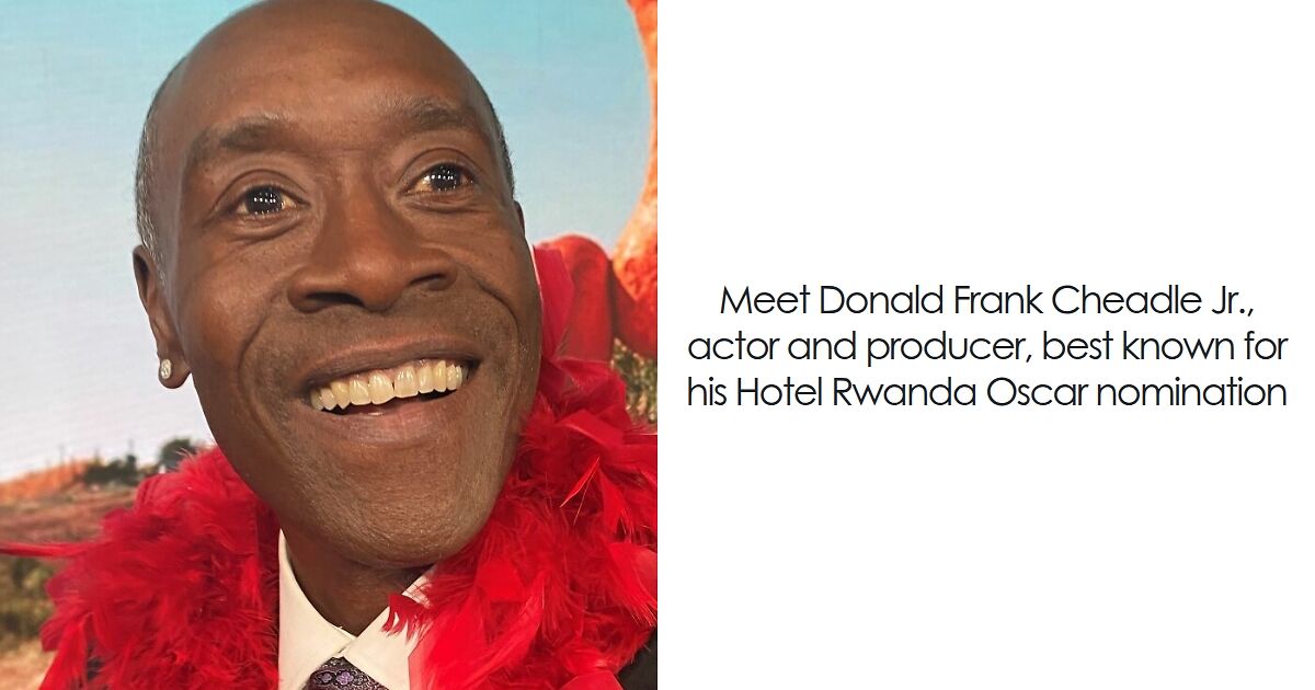 Don Cheadle: Bio And Career Highlights | Bored Panda