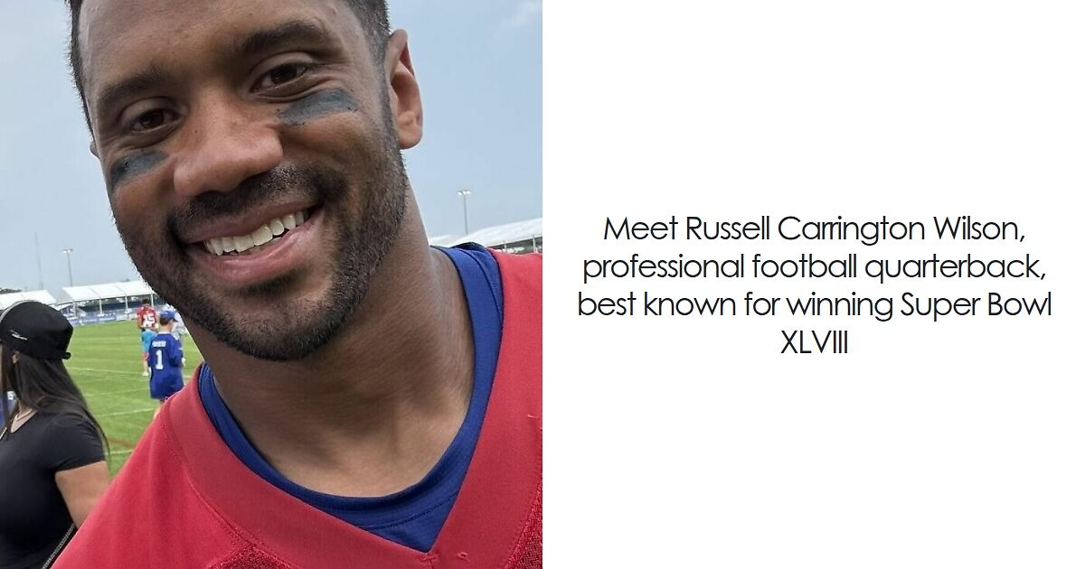 Russell Wilson: Bio And Career Highlights | Bored Panda