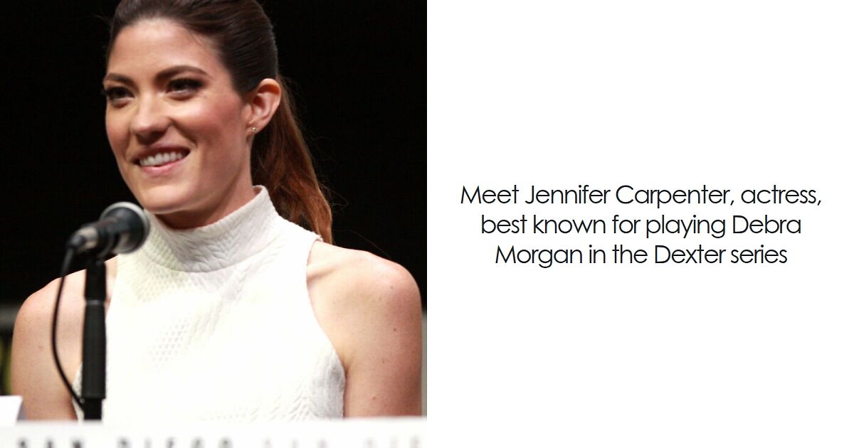 Jennifer Carpenter: Bio And Career Highlights | Bored Panda