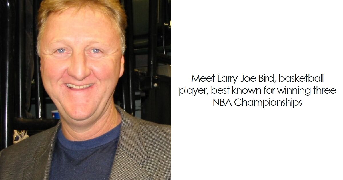 Larry Bird: Bio And Career Highlights | Bored Panda