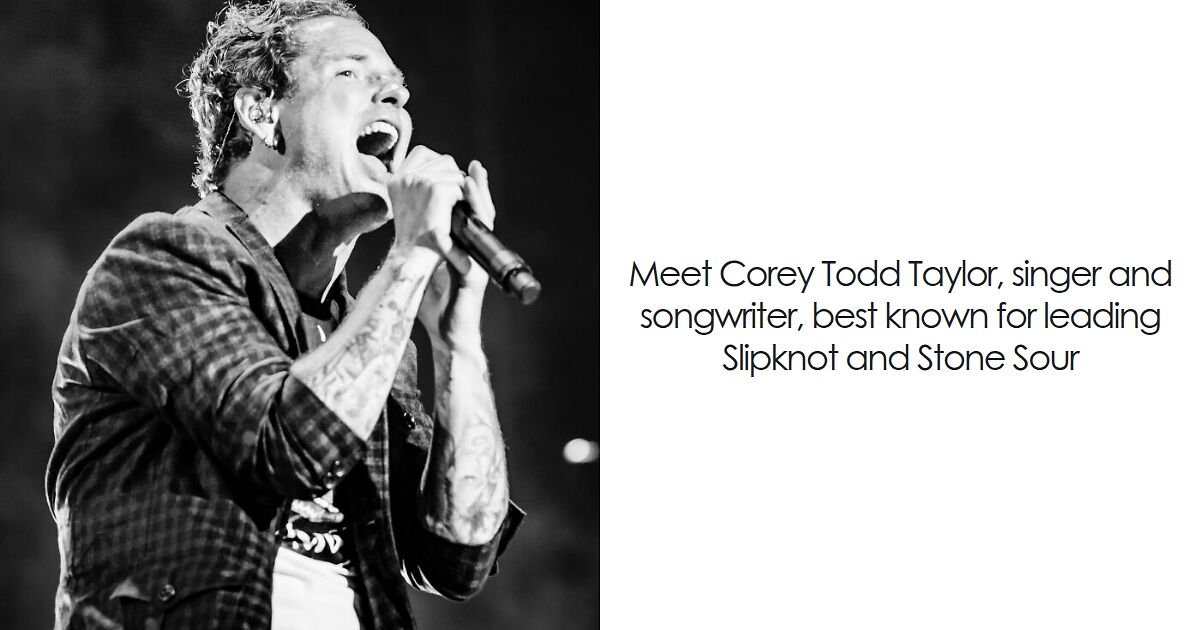 Corey Taylor: Bio And Career Highlights | Bored Panda