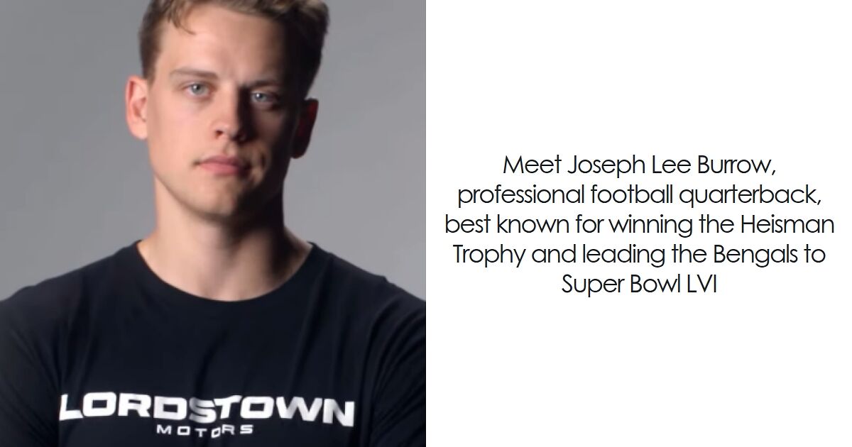 Joe Burrow: Bio And Career Highlights | Bored Panda