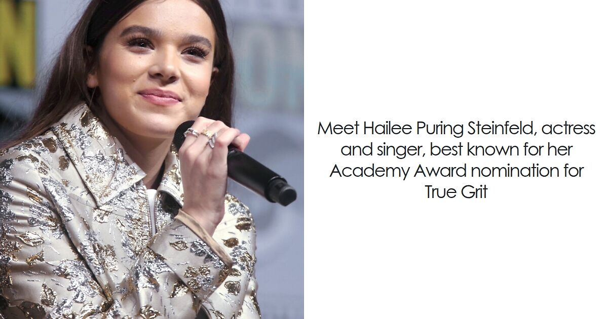 Hailee Steinfeld: Bio And Career Highlights | Bored Panda