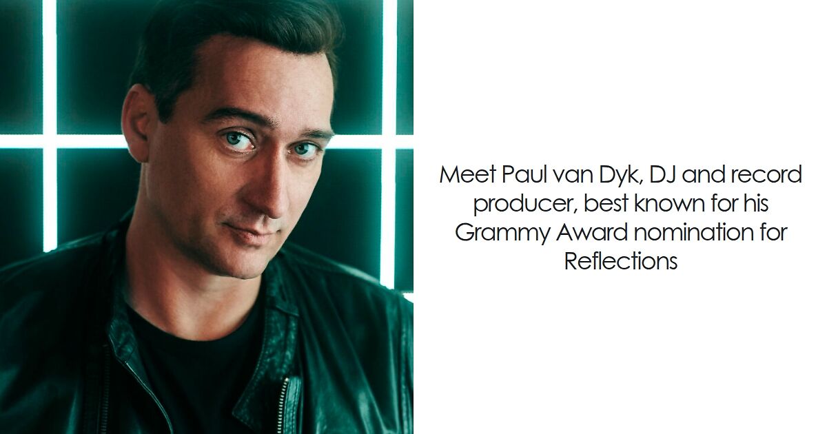 Paul van Dyk: Bio And Career Highlights | Bored Panda