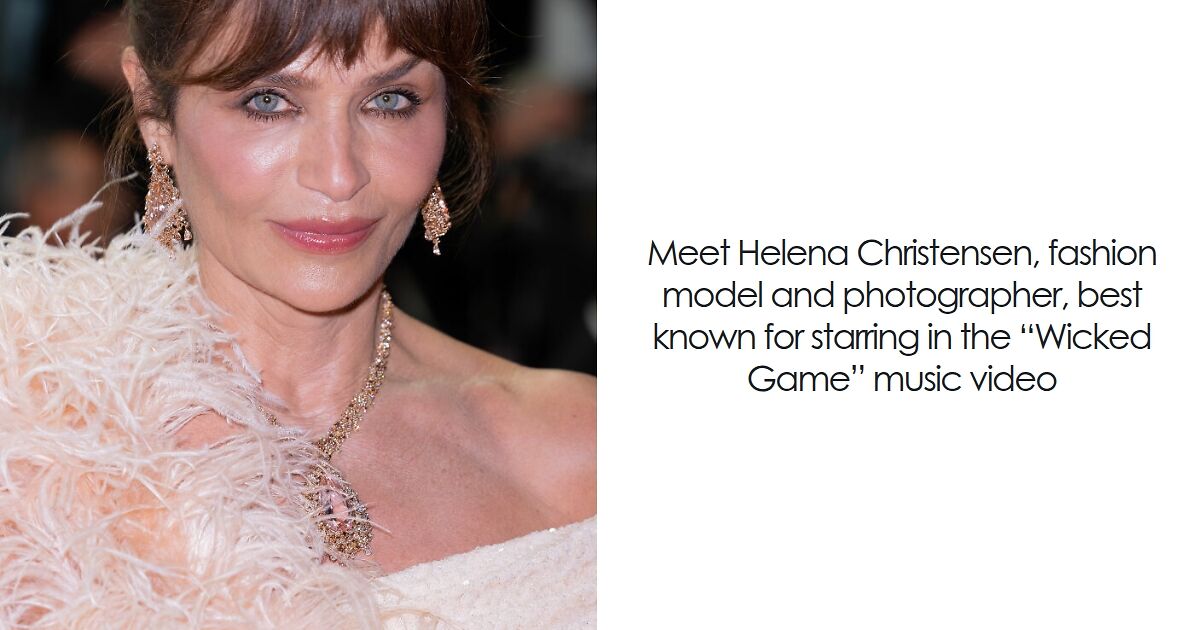 Helena Christensen: Bio And Career Highlights | Bored Panda