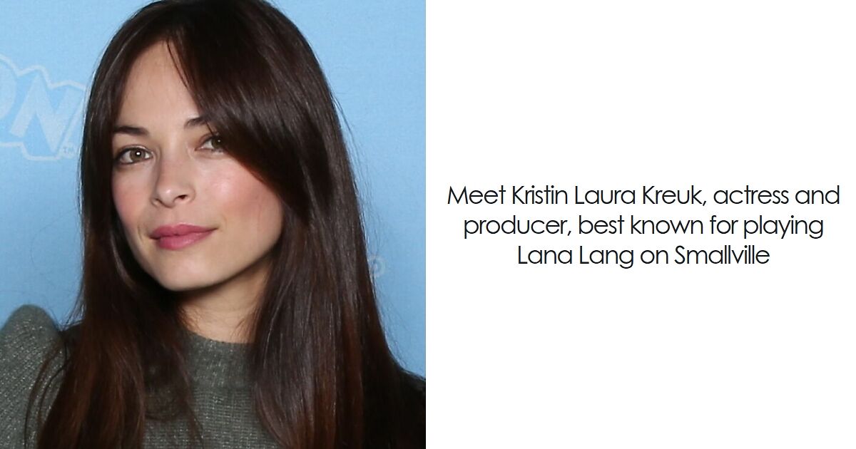 Kristin Kreuk: Bio And Career Highlights | Bored Panda