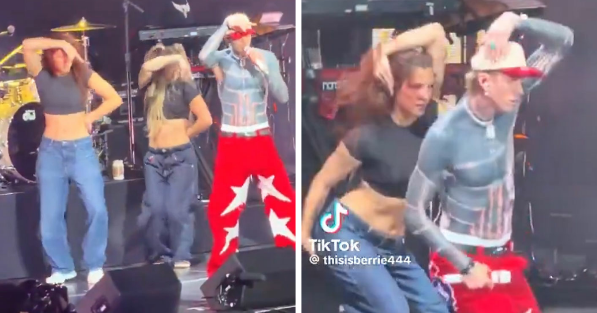 Machine Gun Kelly’s “Boy Band” Dancing Goes Viral, And Not In A Good Way