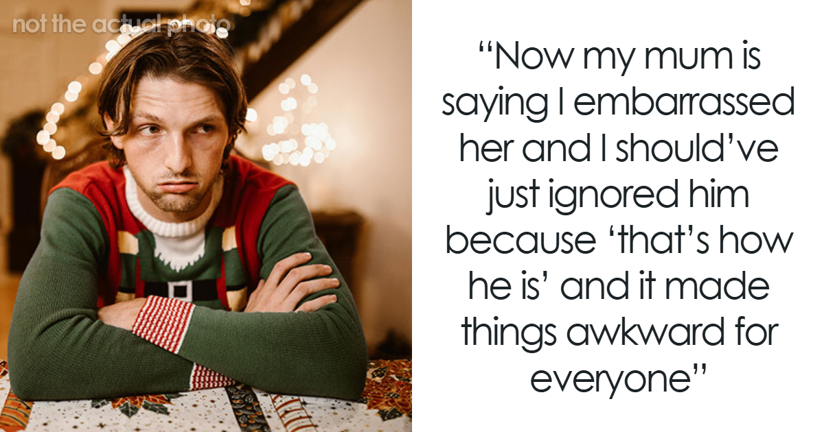 Guy Leaves Christmas Dinner Over Uncle’s Jokes, Mom Furious He ...