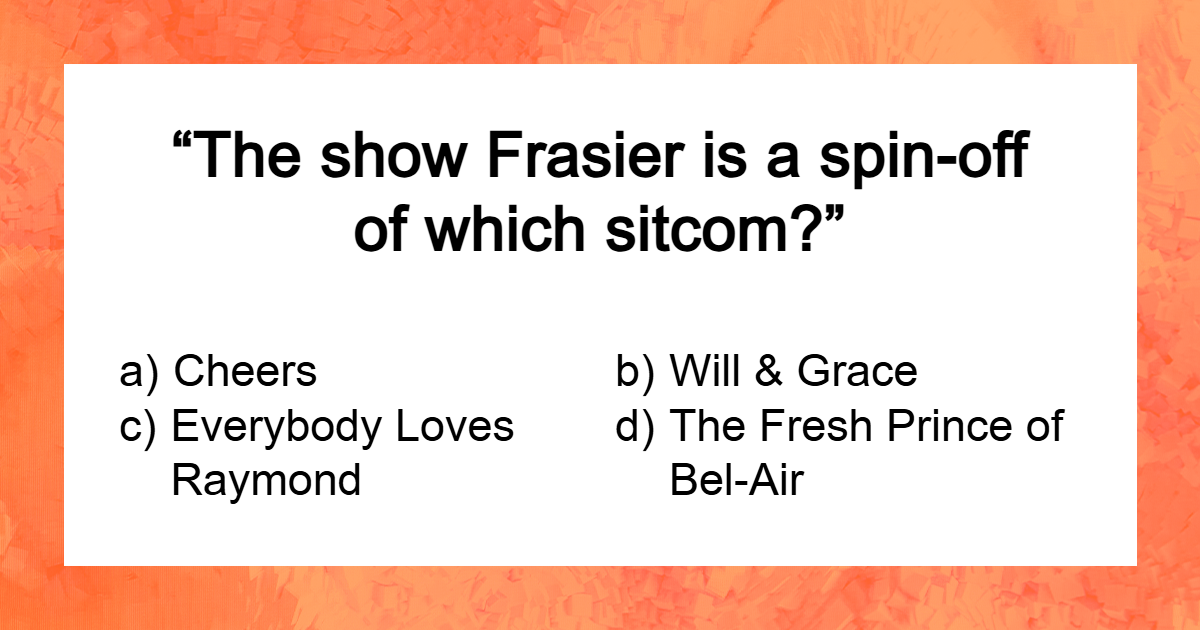 Is Sheldon Cooper From ‘Friends’? Test Your Knowledge In This TV Show ...