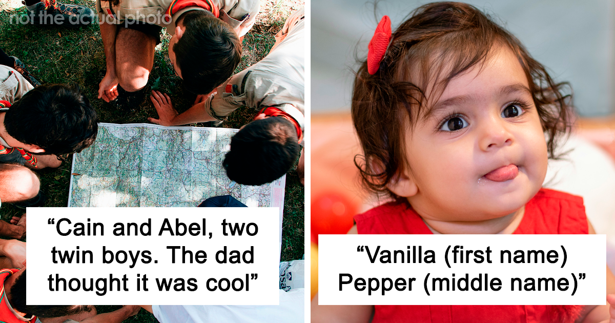 ‘Mary Christmas’: 42 Of The Weirdest Names People Have Seen Parents ...