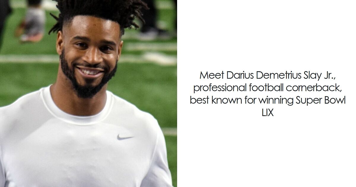 Darius Slay: Bio And Career Highlights | Bored Panda