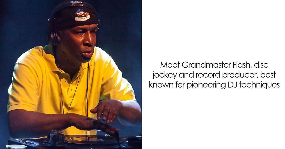 Grandmaster Flash: Bio And Career Highlights | Bored Panda