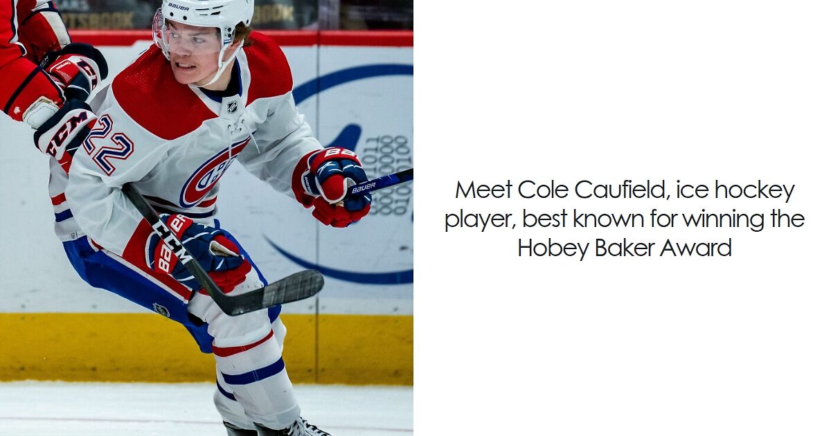 Cole Caufield: Bio And Career Highlights | Bored Panda