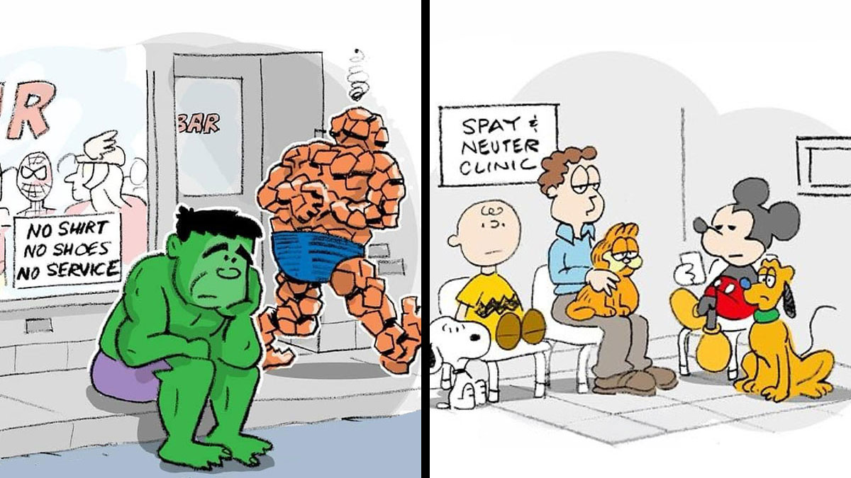 Artist Joe Lennon Turns Famous Pop Culture Characters Into Brutally ...